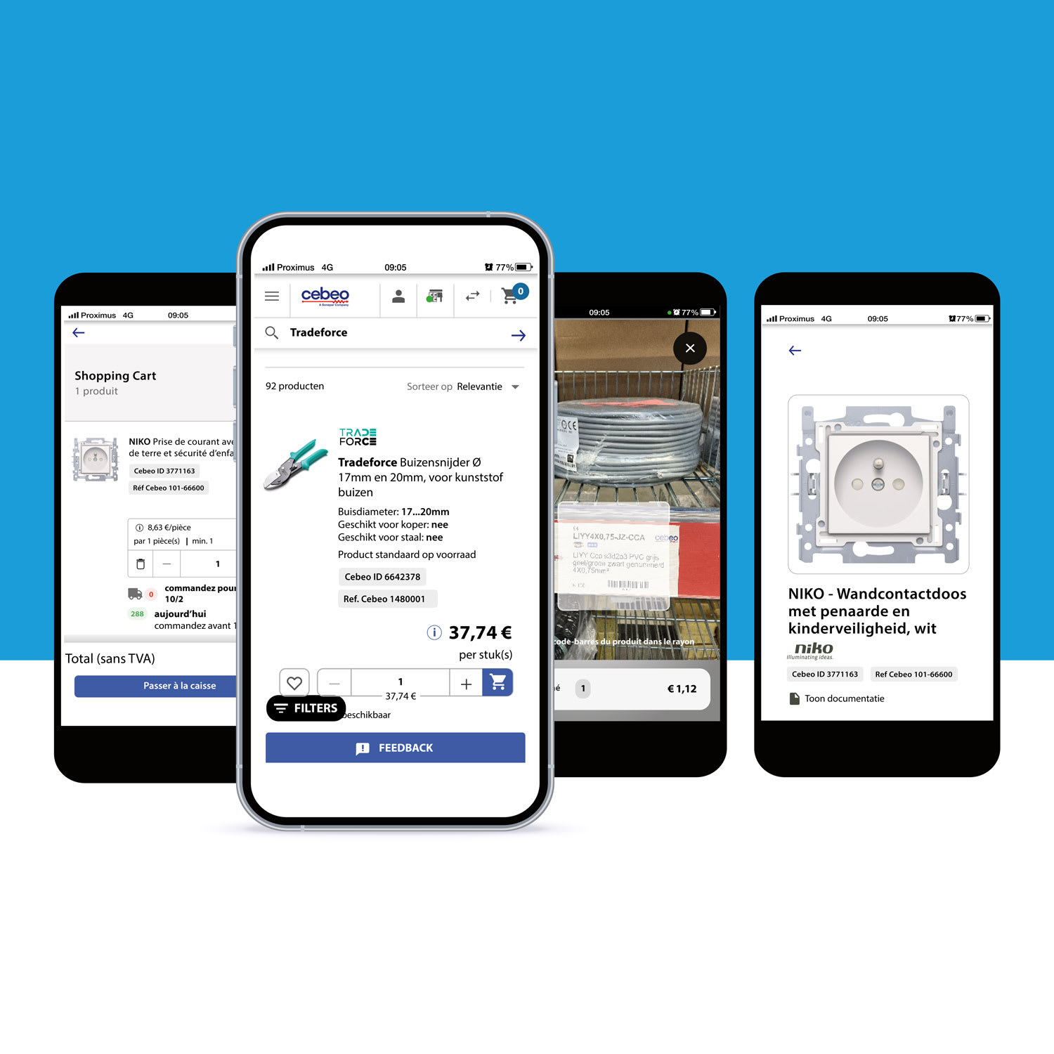 CEBEO | Le premier distributeur B2B de produits électriques