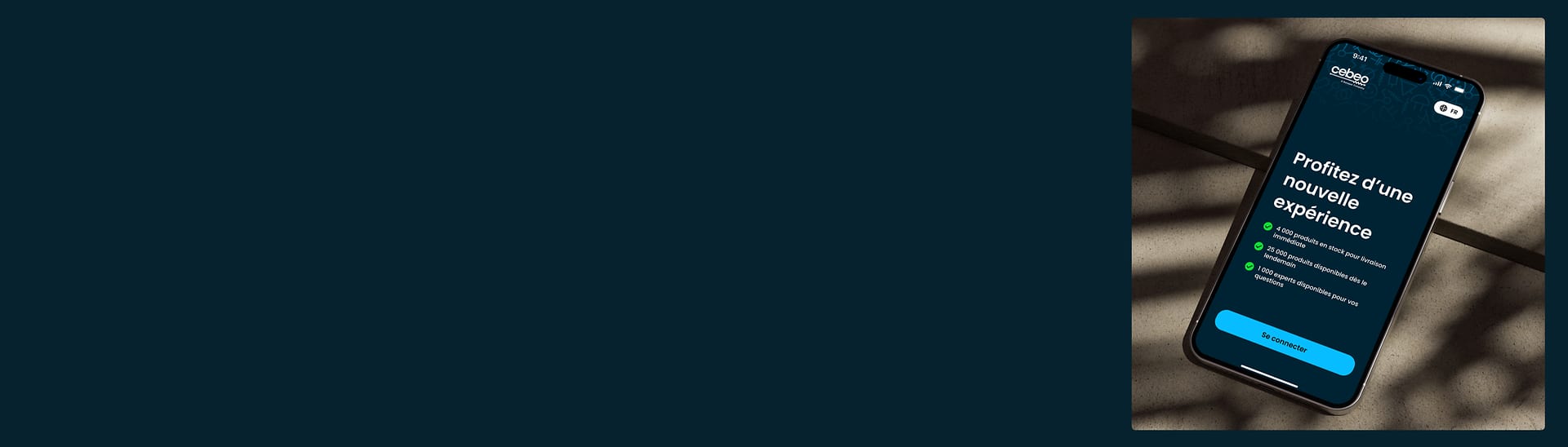 L'application de Cebeo