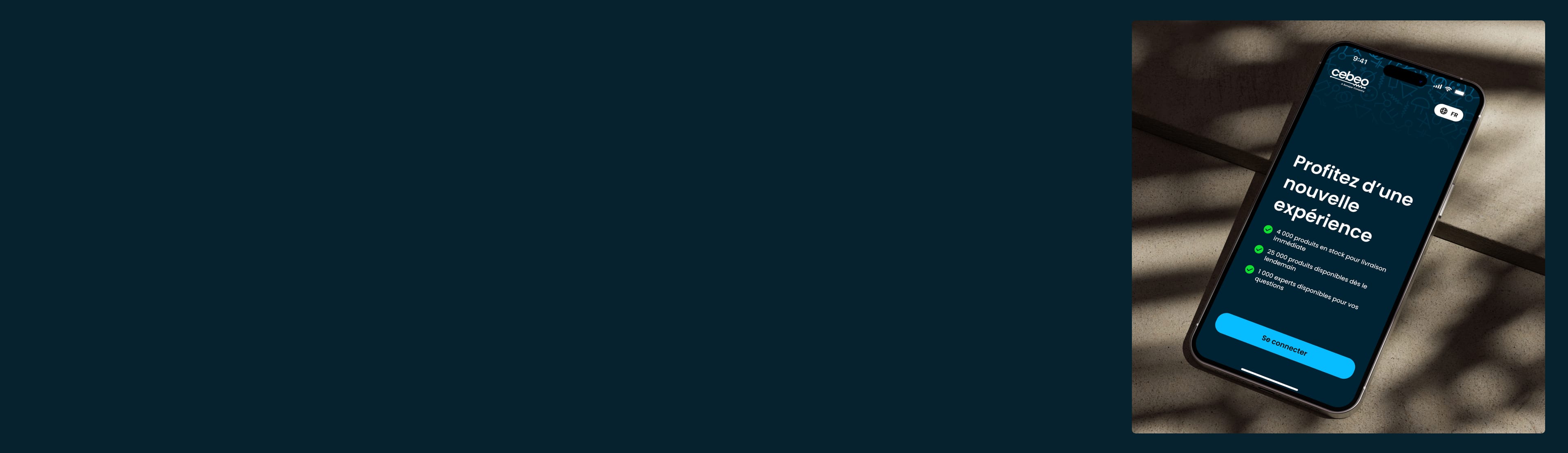 L'application de Cebeo