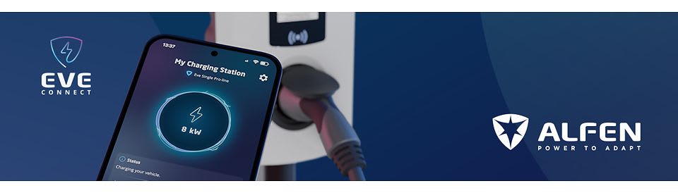 Laden op zonne-energie met Alfen's Eve Connect