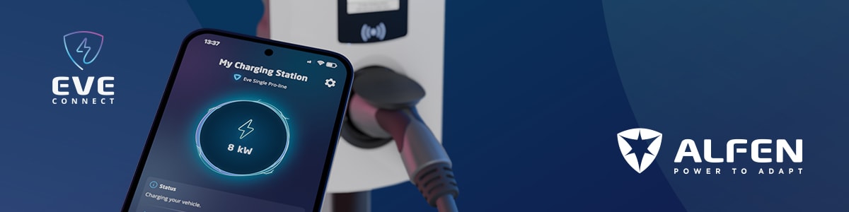Charger avec l'énergie solaire grâce à l’application Eve Connect d'Alfen