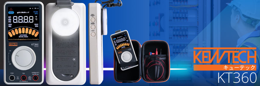 Kewtech KT360 Professionele Multimeter: Innovatie en Precisie voor ...