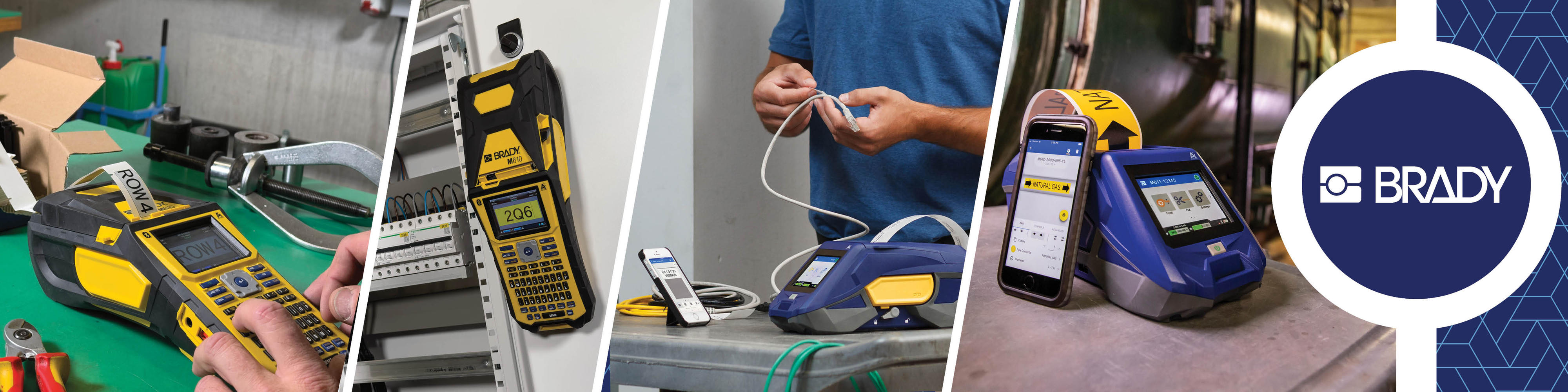 M610 en M611 Brady Labelprinters: De meest veelzijdige printers op locatie