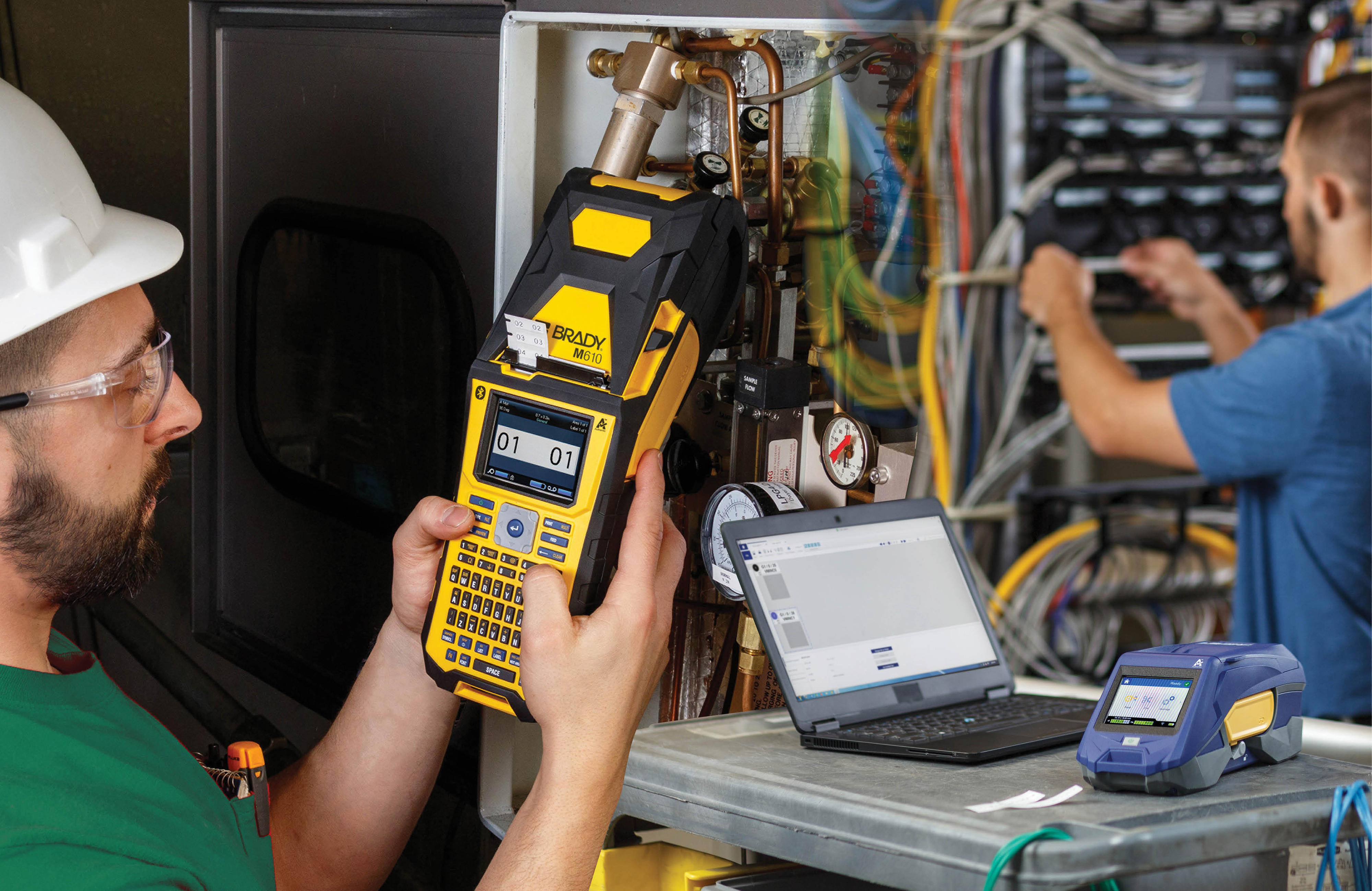 M610 en M611 Brady Labelprinters: De meest veelzijdige printers op locatie